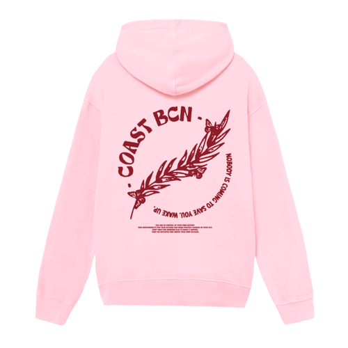 Pink Wake Up Hoodie